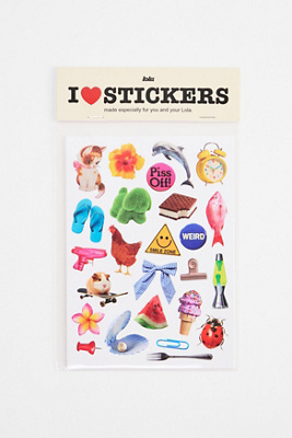 Lola Sticker Sheets | Urban Outfitters UK