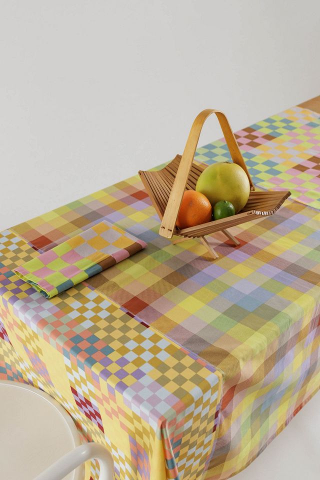 BAGGU Checks-On-Checks Giant Reusable Cloth | Urban Outfitters UK