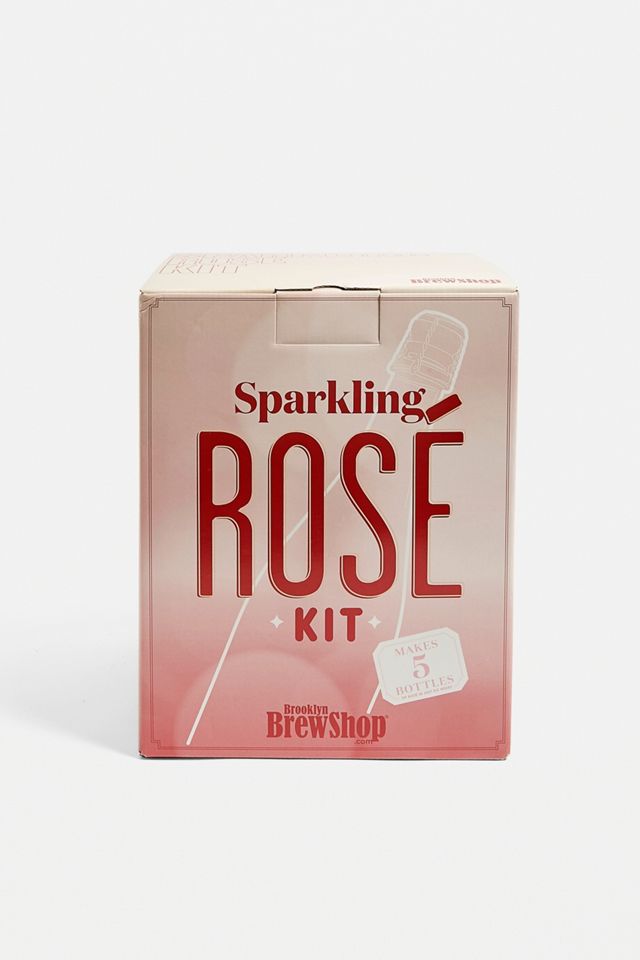 Brooklyn Brew Shop Make Your Own Sparkling Rose Kit | Urban Outfitters UK