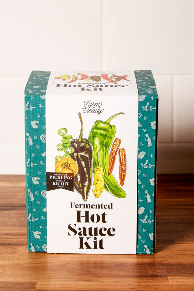 FarmSteady Make Your Own Hot Sauce Kit | Urban Outfitters UK