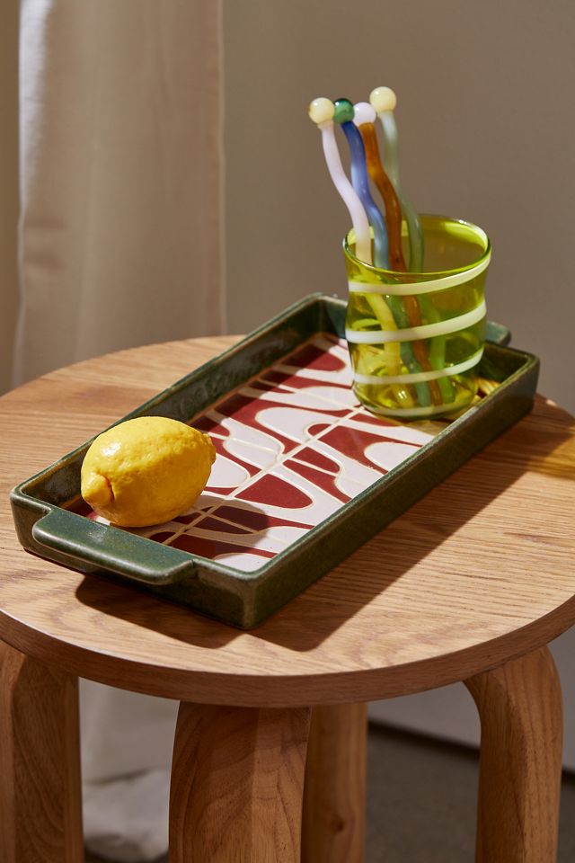 Ravi Tiled Tray | Urban Outfitters UK
