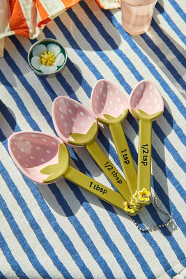 Strawberry Measuring Spoon Set | Urban Outfitters UK
