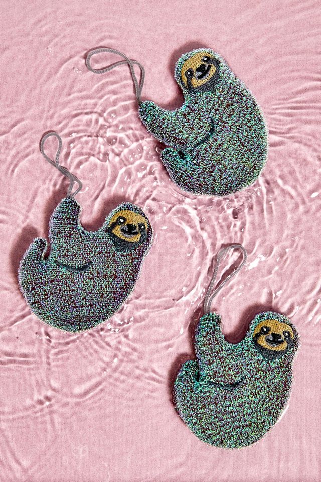 Sloth Kitchen Scrubbies 3-Pack | Urban Outfitters UK