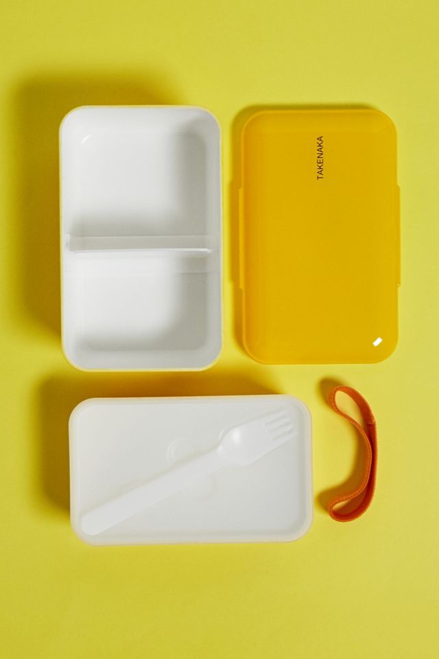 TAKENAKA Yellow Mango Bento Bite Dual Box | Urban Outfitters ES