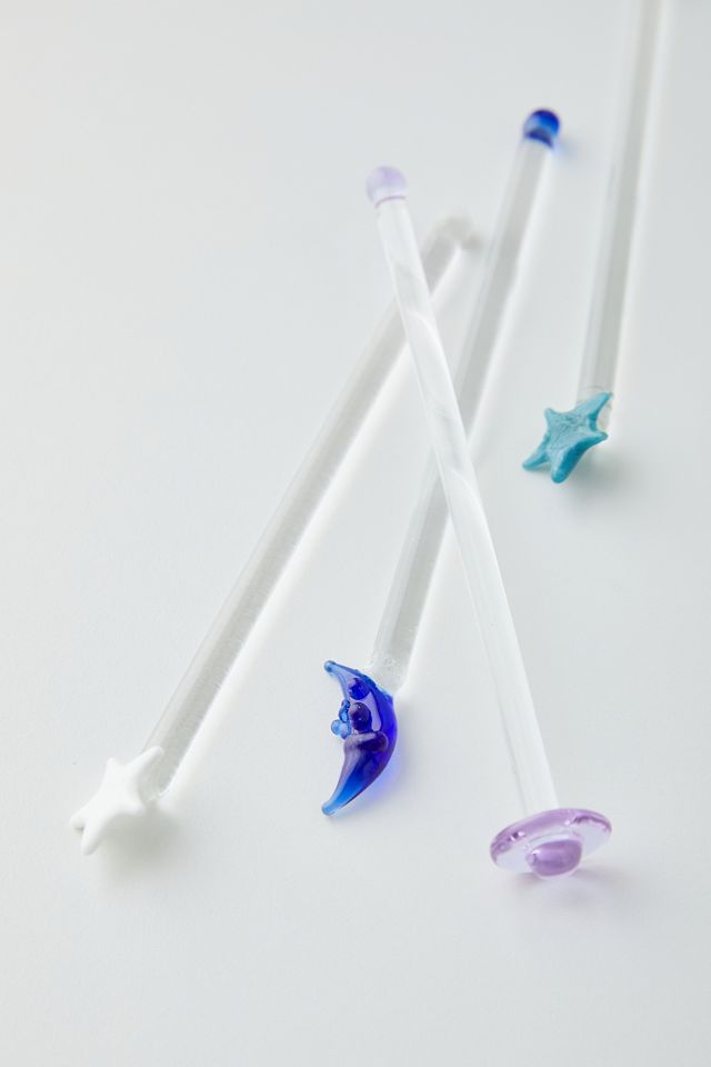 Lot de bâtonnets à cocktail à formes célestes | Urban Outfitters FR