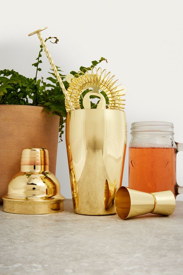 Gold Cocktail Set | Urban Outfitters UK