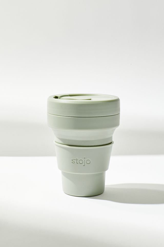 Stojo Sage Collapsible 235ml Travel Mug | Urban Outfitters UK