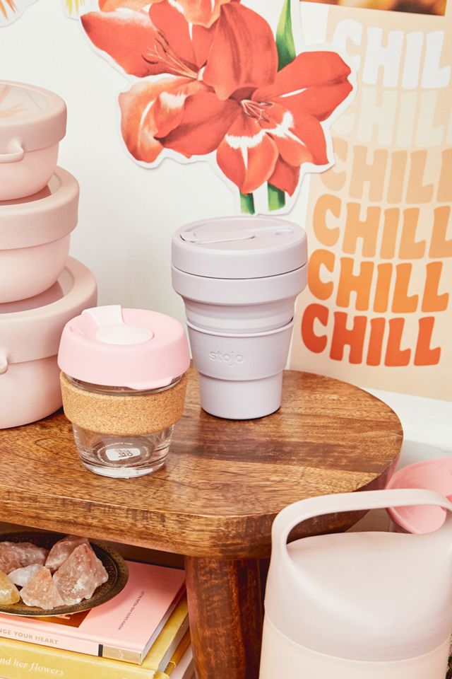 Stojo Brooklyn Lilac 355ml Collapsible Travel Mug | Urban Outfitters UK