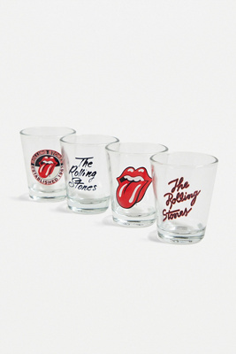 The Rolling Stones Shot Glasses Set | Urban Outfitters UK