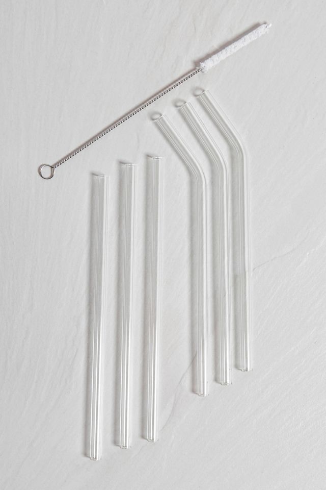Glass Straw Set | Urban Outfitters UK