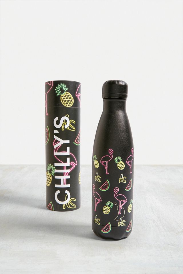 Chilly's – Wasserflasche „Night Pool Party Edition“ aus Edelstahl, 500 ...