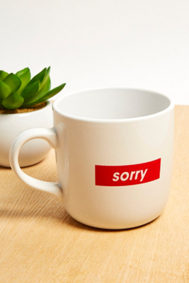Sorry Not Sorry Mug | Urban Outfitters DE
