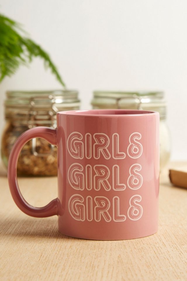 Girls Girls Girls Mug | Urban Outfitters UK