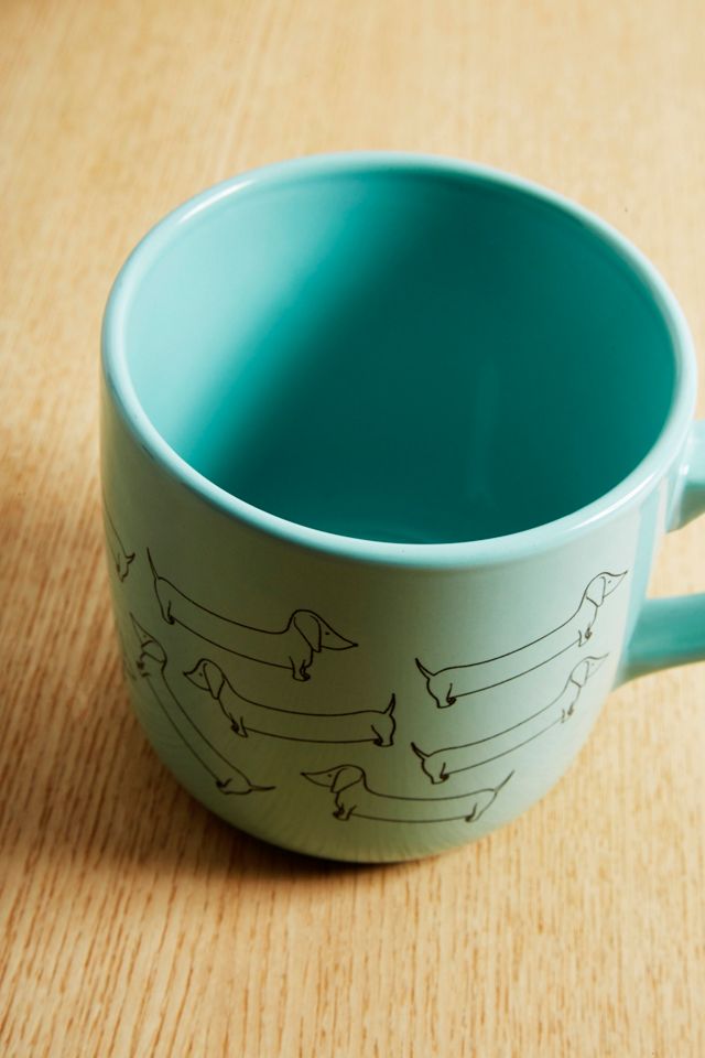 Sausage Dog Print Mug | Urban Outfitters UK