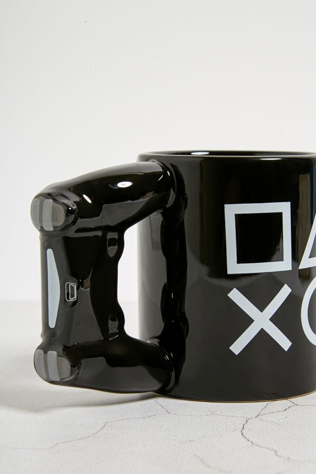 Black Playstation Mug | Urban Outfitters UK
