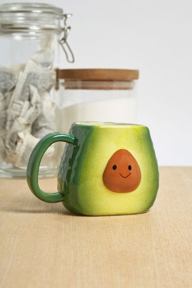 Avocado Face Mug | Urban Outfitters UK