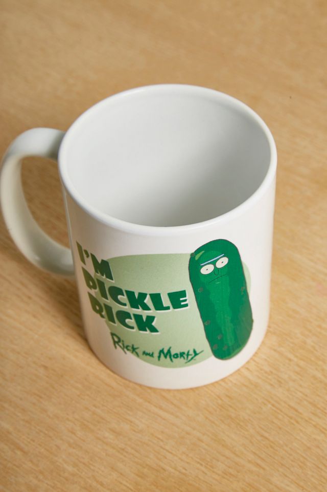 Rick and Morty Pickle Rick Mug | Urban Outfitters UK