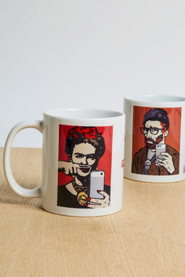 Frida Selfie Mug | Urban Outfitters UK