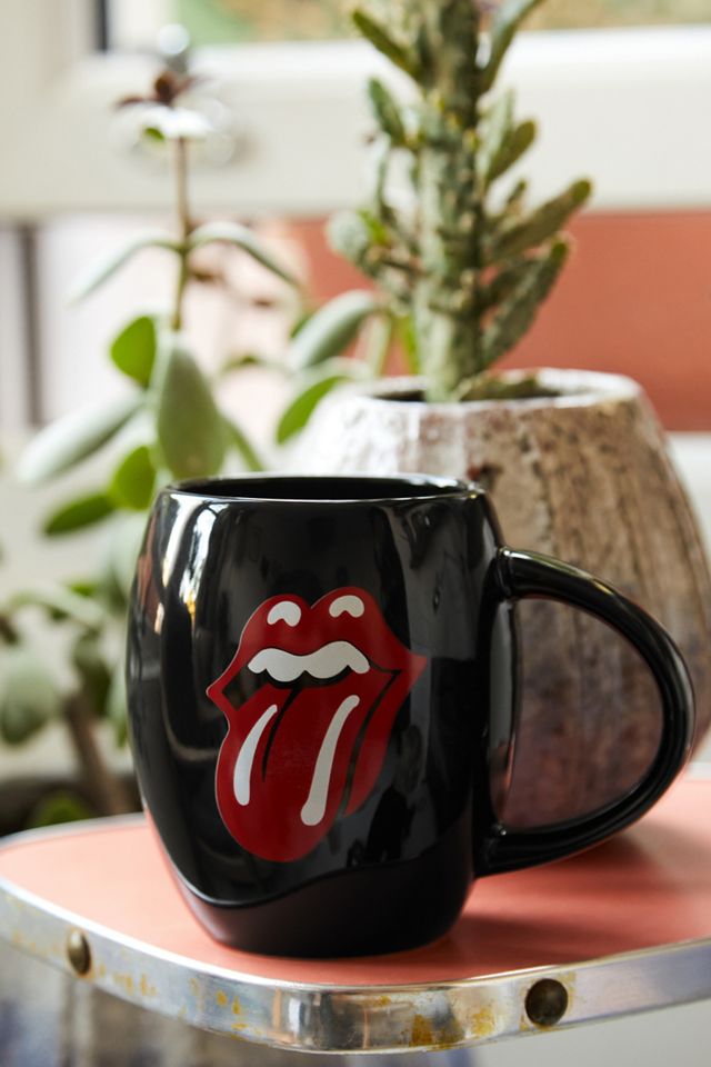 The Rolling Stones Tongue Logo Mug | Urban Outfitters UK