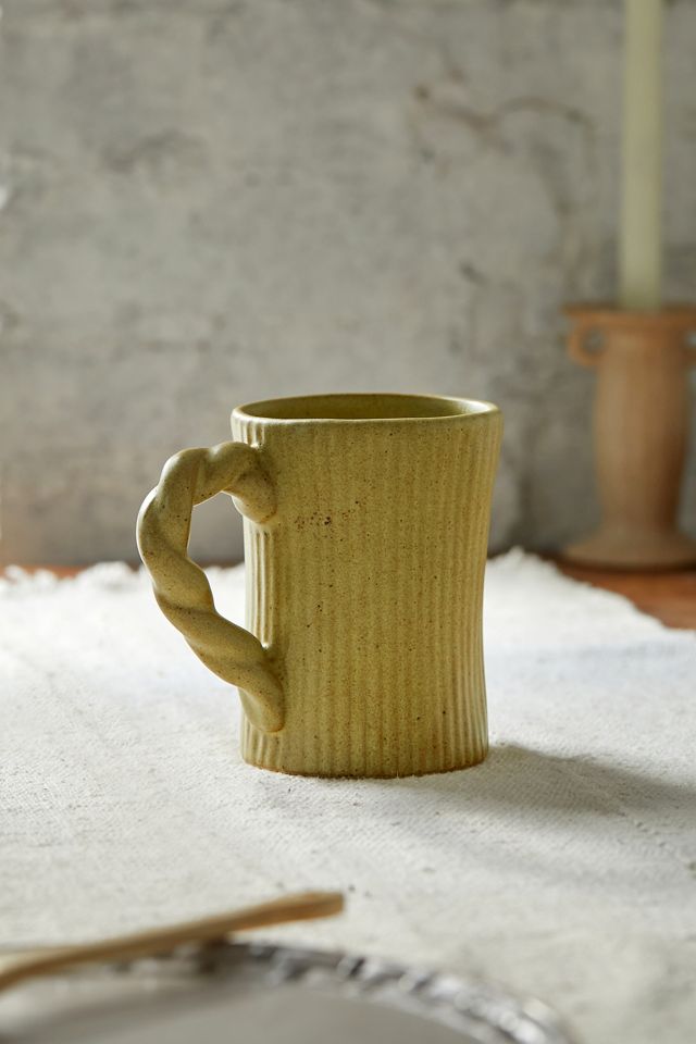 Green Cyrus Etched Mug | Urban Outfitters UK