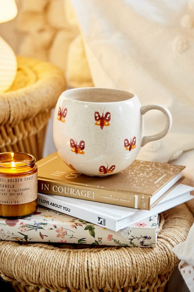 Butterfly Ceramic Mug | Urban Outfitters UK