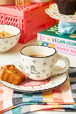 Whimsical Western Mug | Urban Outfitters UK