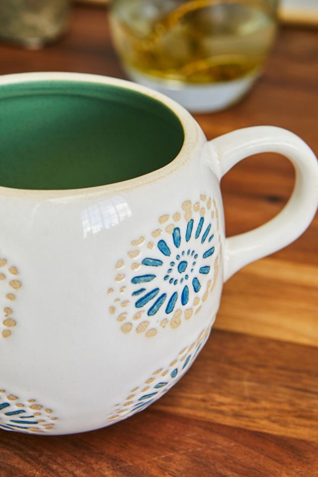 Emma Tile Ceramic Mug | Urban Outfitters UK