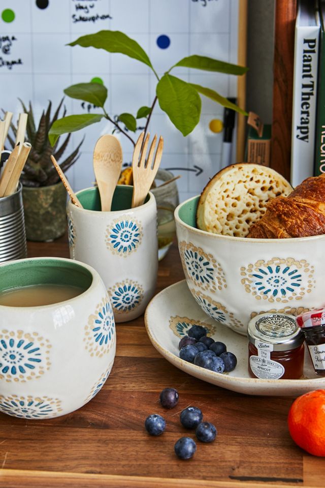 Emma Tile Ceramic Plate | Urban Outfitters UK