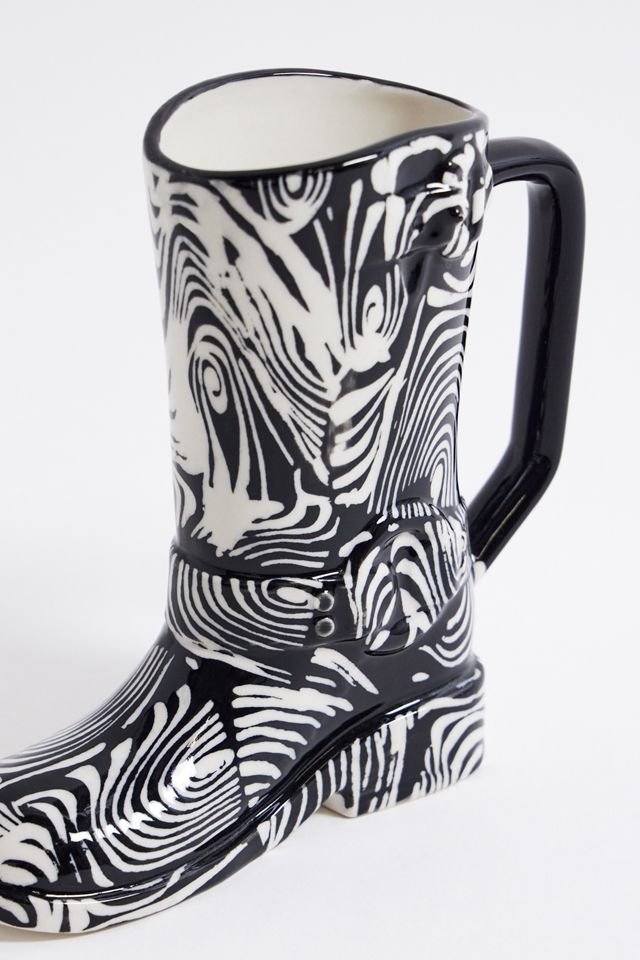 Zebra Print Platform Boot Mug | Urban Outfitters UK