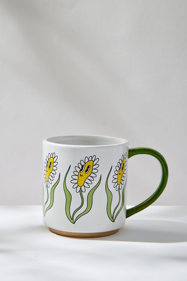 Wavy Sunflower Mug | Urban Outfitters UK