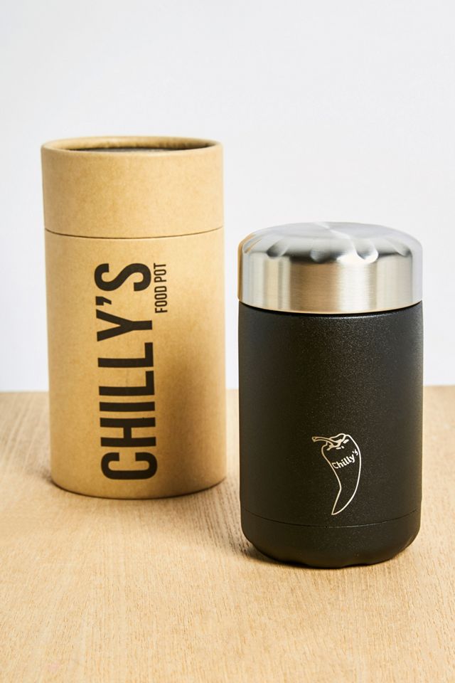 Chilly’s Black 300ml Stainless Steel Food Pot | Urban Outfitters UK
