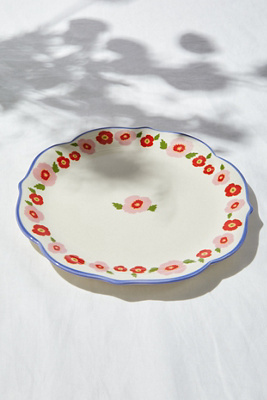 Doris Floral Plate | Urban Outfitters UK