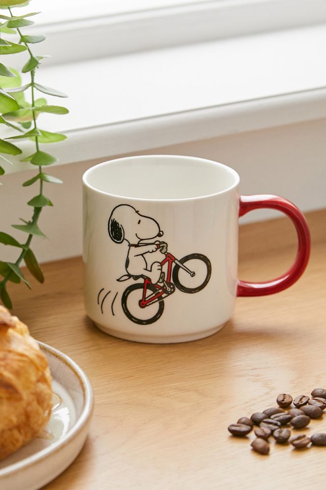 Peanuts Born To Ride Mug | Urban Outfitters UK