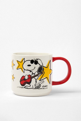 Peanuts Rockstar Mug | Urban Outfitters UK
