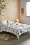 Typography Print Duvet Cover Set | Urban Outfitters UK