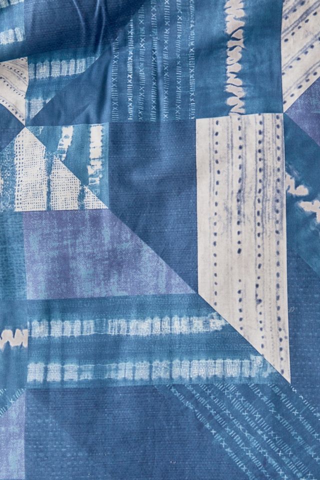 Blue Patchwork Duvet Cover Set | Urban Outfitters UK
