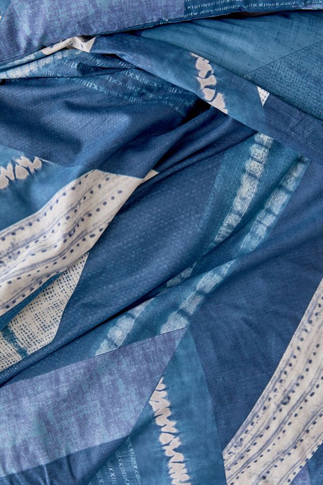 Blue Patchwork Duvet Cover Set | Urban Outfitters UK