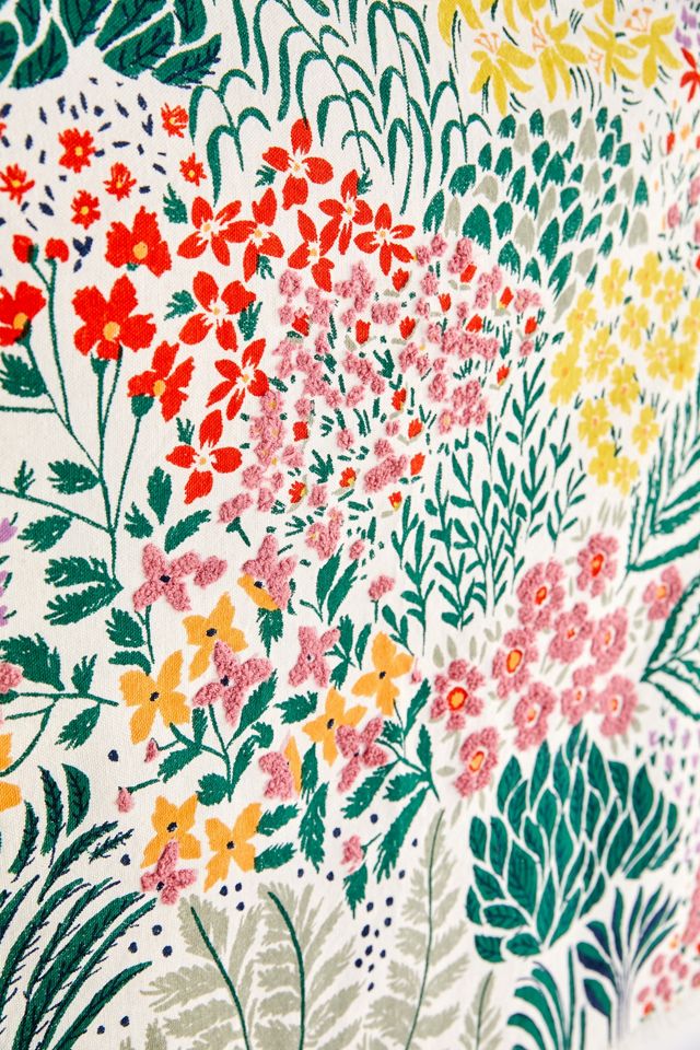 Meadow Embroidered Tapestry | Urban Outfitters UK