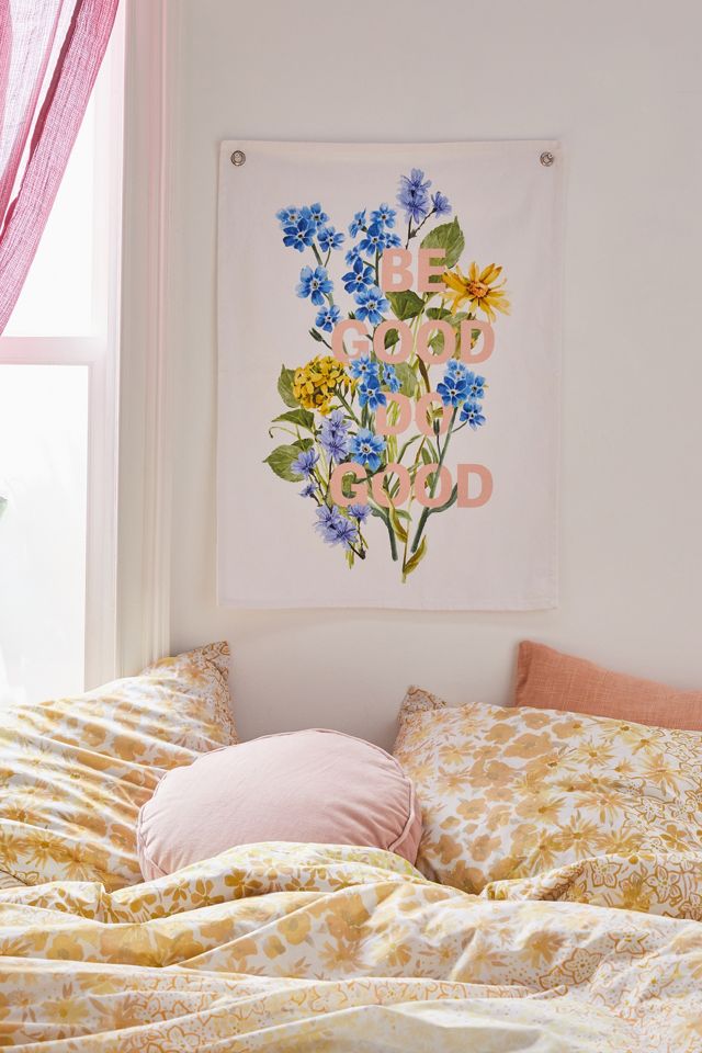 Be Good Do Good Flag Tapestry | Urban Outfitters UK