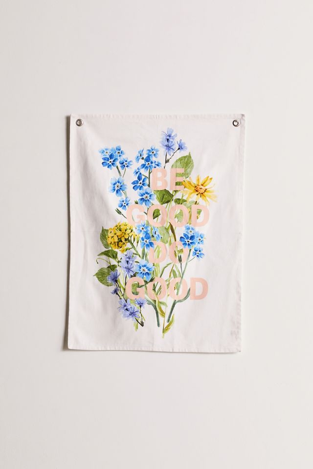Be Good Do Good Flag Tapestry | Urban Outfitters UK