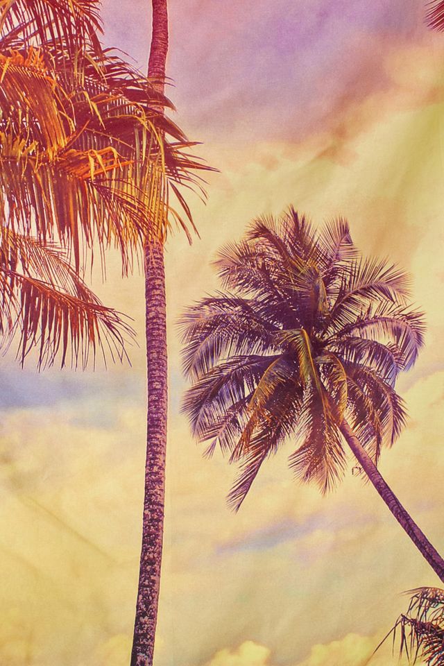 Palm Tree Scene Wall Hanging | Urban Outfitters UK
