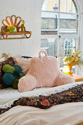 Pink Fluffy Mini Boo Pillow | Urban Outfitters UK