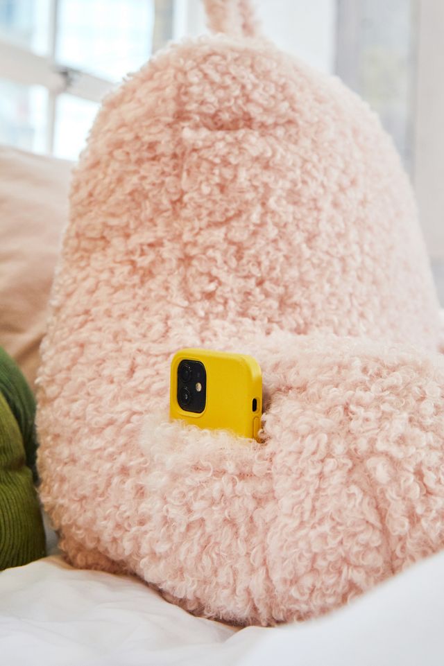 Pink Fluffy Mini Boo Pillow | Urban Outfitters UK