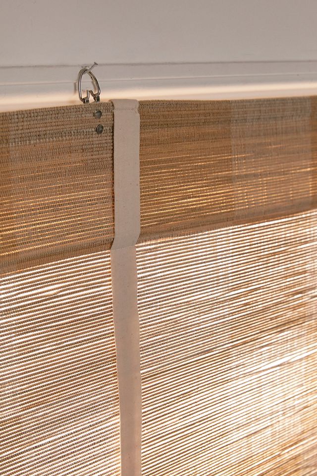 Checkerboard Bamboo Blind | Urban Outfitters UK