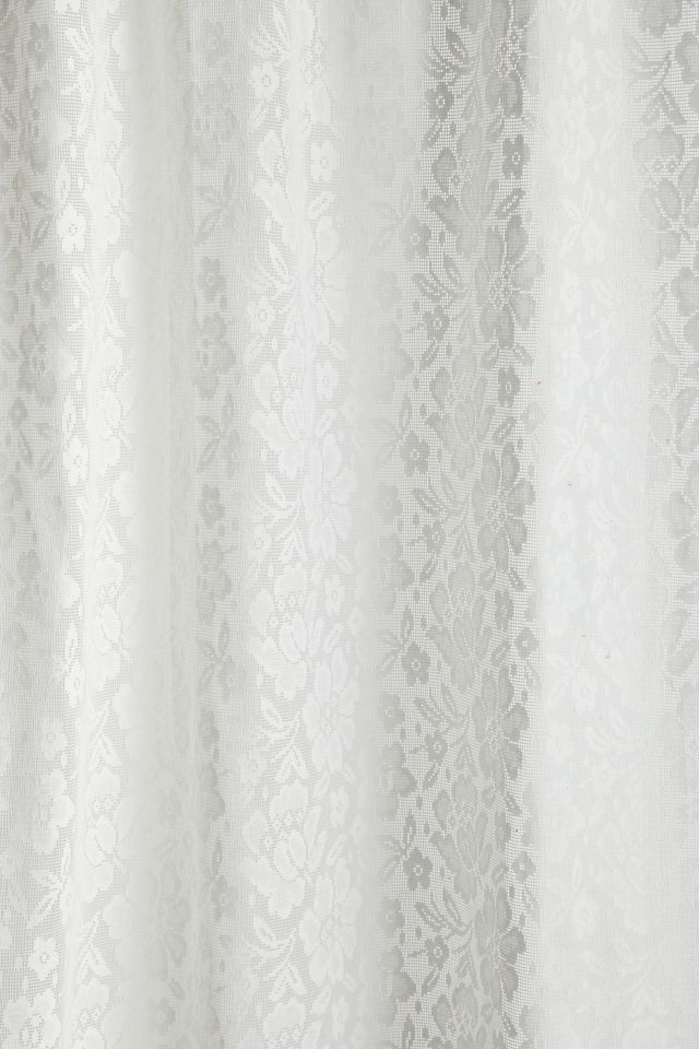 Nadia White Lace Curtain | Urban Outfitters UK