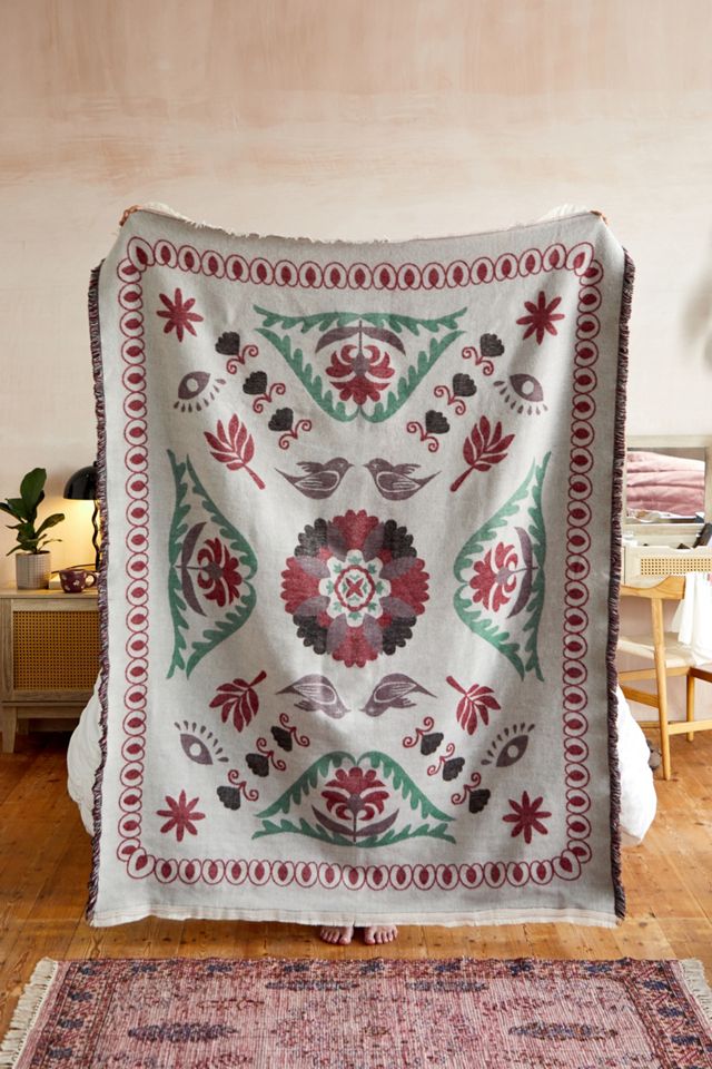 Folklore Tapestry Throw | Urban Outfitters UK