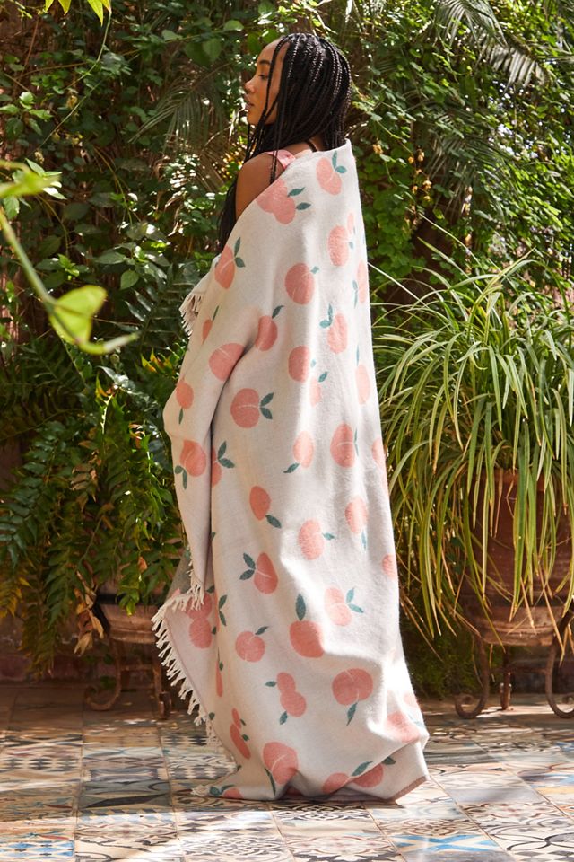 Mini Peach Throw | Urban Outfitters UK