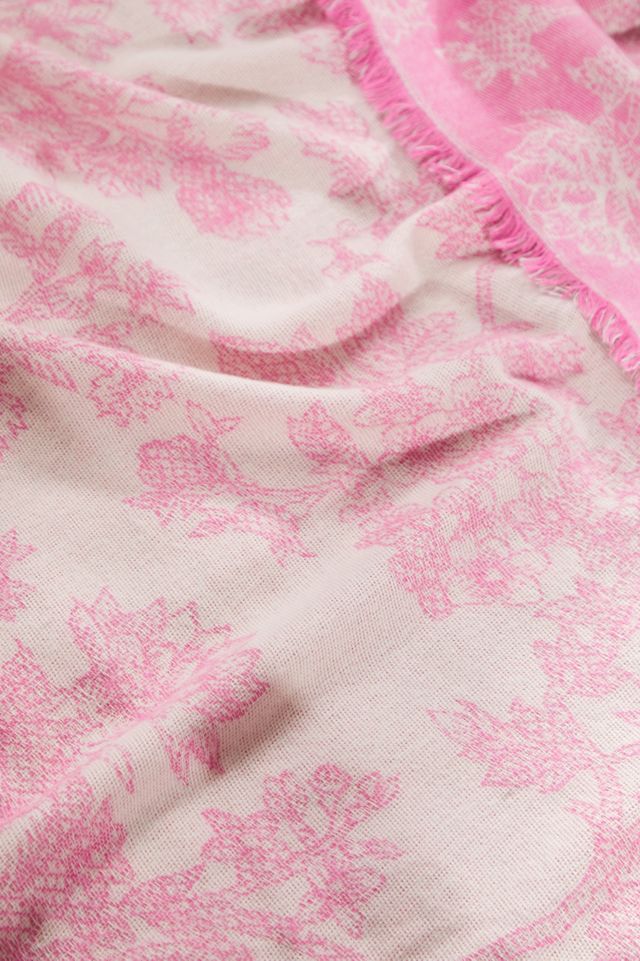 Pink Toile Throw | Urban Outfitters UK