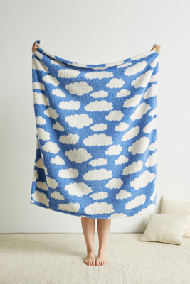 Cloud Sherpa Throw Blanket | Urban Outfitters UK