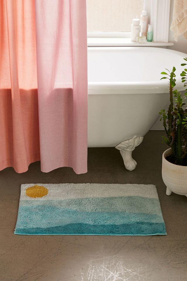 Landscape Bath Mat | Urban Outfitters UK